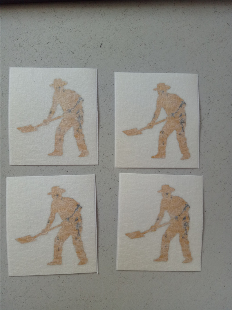 Gold foil PE sticker | H&C Printing